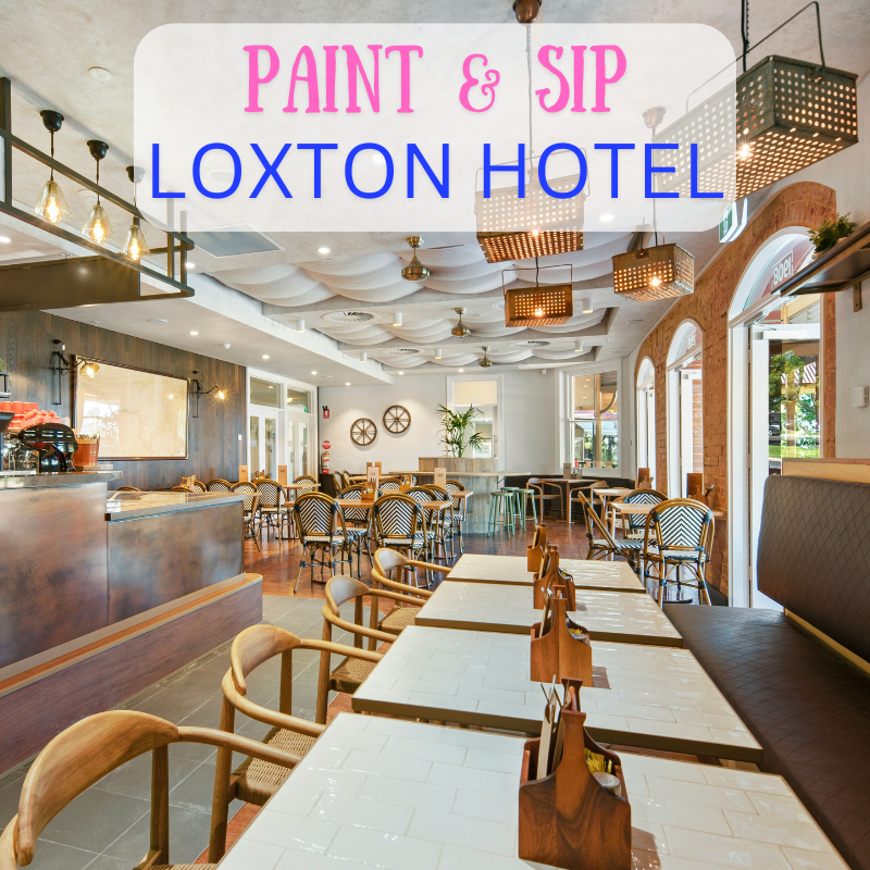 Loxton Hotel Paint & Sip – Paintelaide