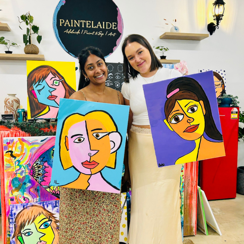 Paint Your Partner Picasso Way in Adelaide – Paintelaide