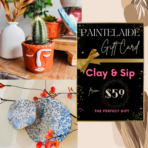 Pot Painting Sip and Paint Workshops – Paintelaide